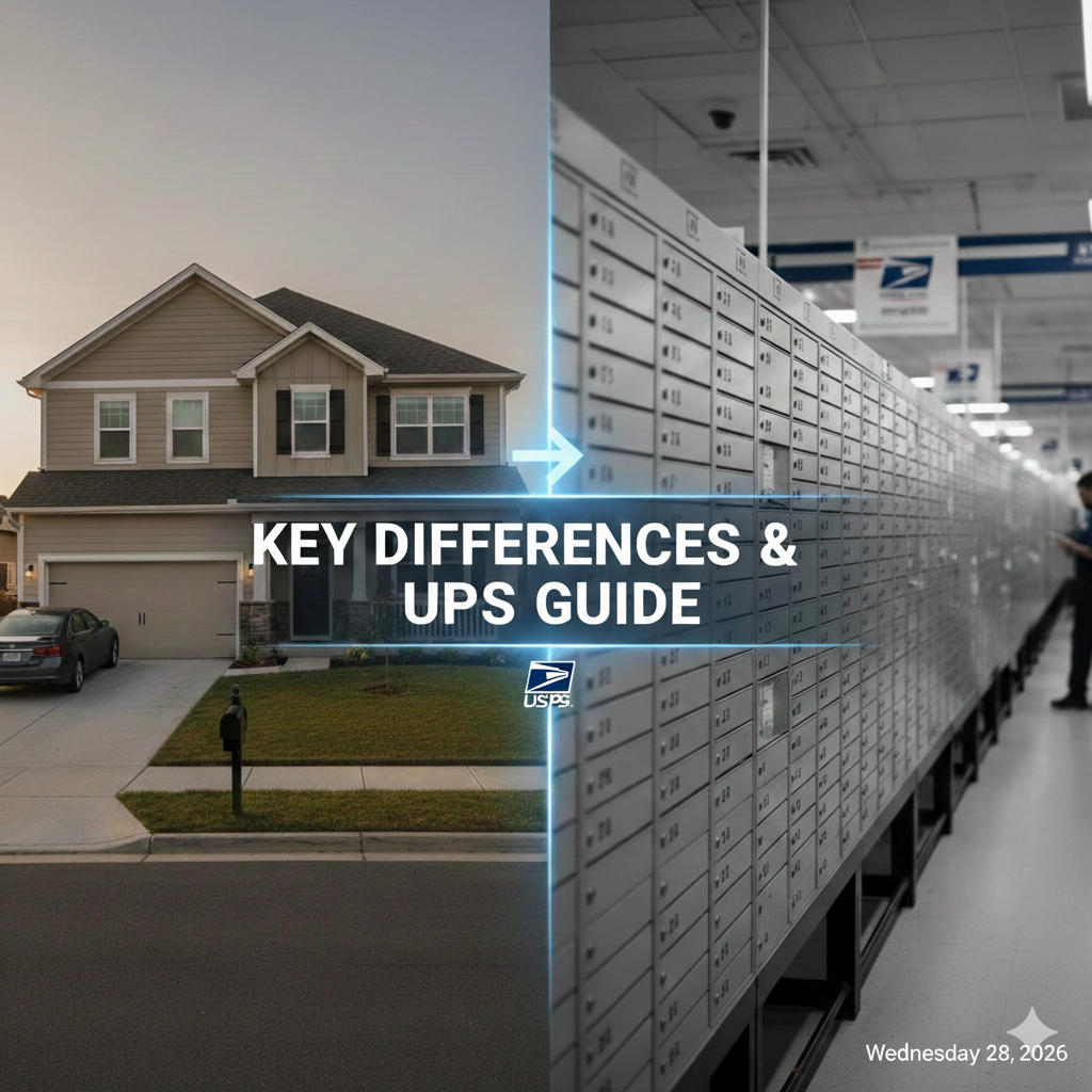 Residential Address vs Postal Address: Key Differences, Examples & USPS ...